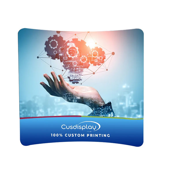 Shop Portable Curved Backdrop Display - Cusdisplay Shop