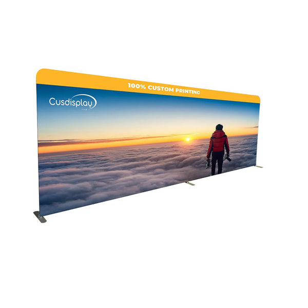 Trade Show Backdrop-Tension Fabric Display – Cusdisplay